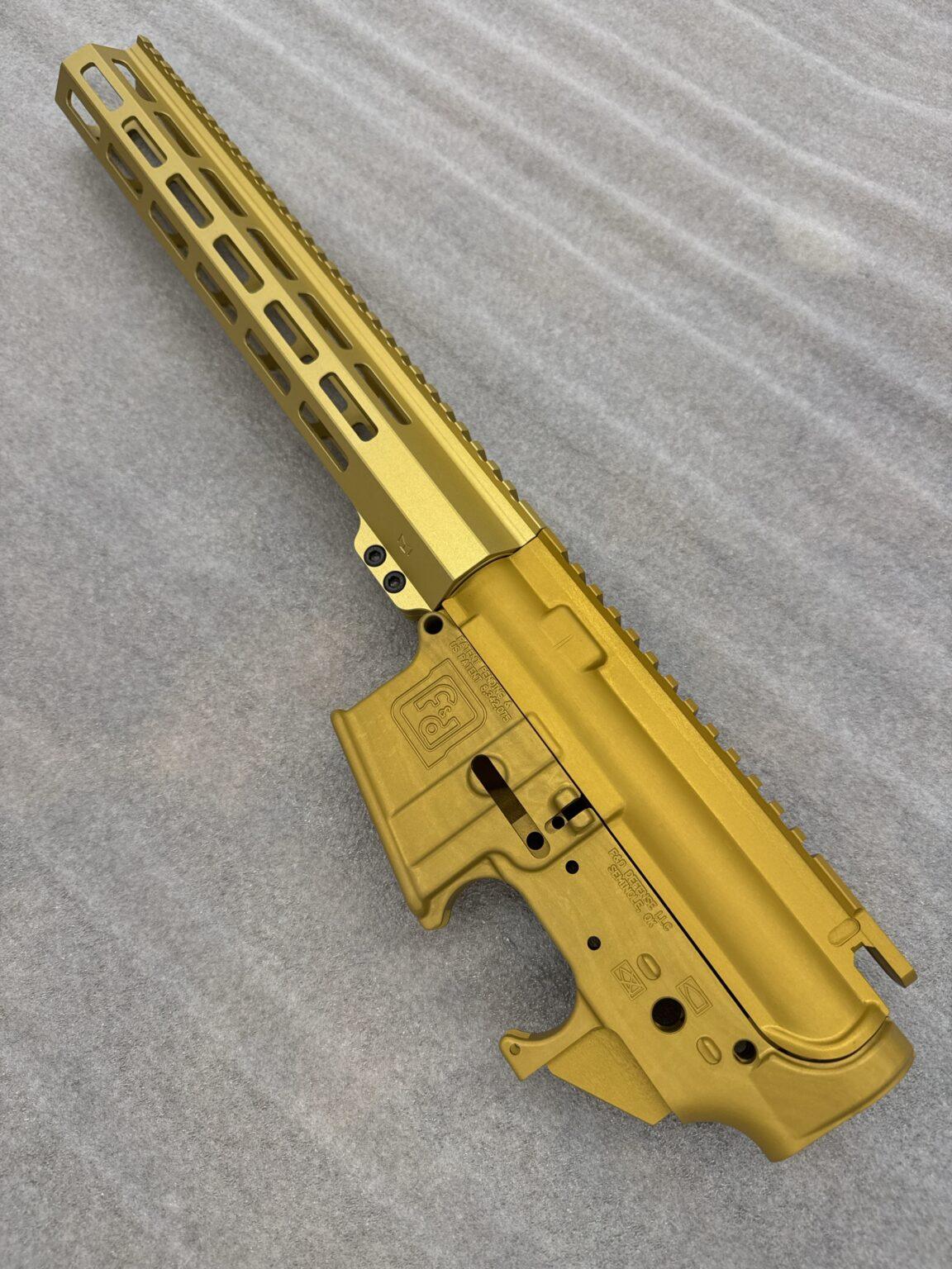 Anodized Gold Ar15 Builder Set *FFL Item* blem - Mid State Firearms