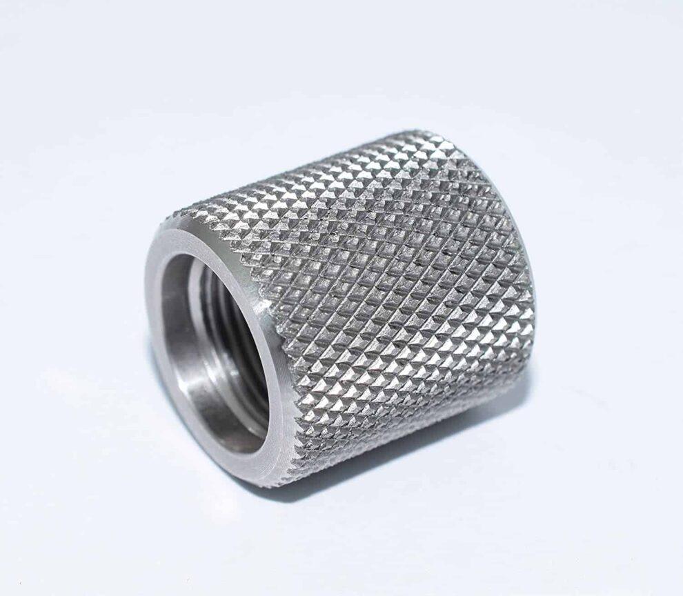 Stainless 1/2-28 Thread Protector - Mid State Firearms
