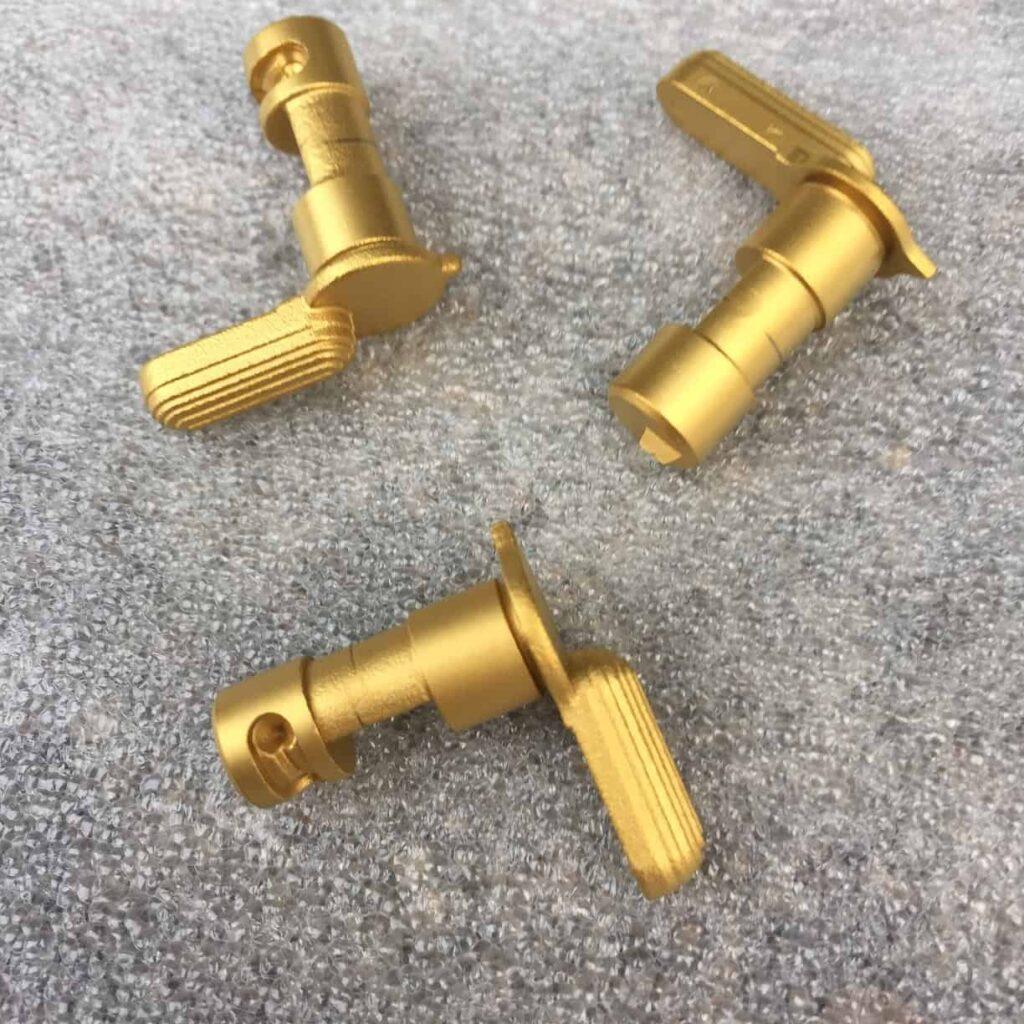 Gold AR15 Parts: Titanium Nitride AR-15 Parts | Mid State Firearms