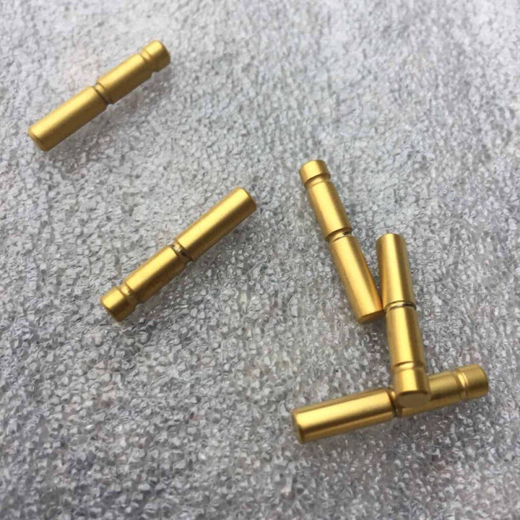 TiN Titanium Nitride / Gold Ar15 Trigger/Hammer pins - Mid State Firearms