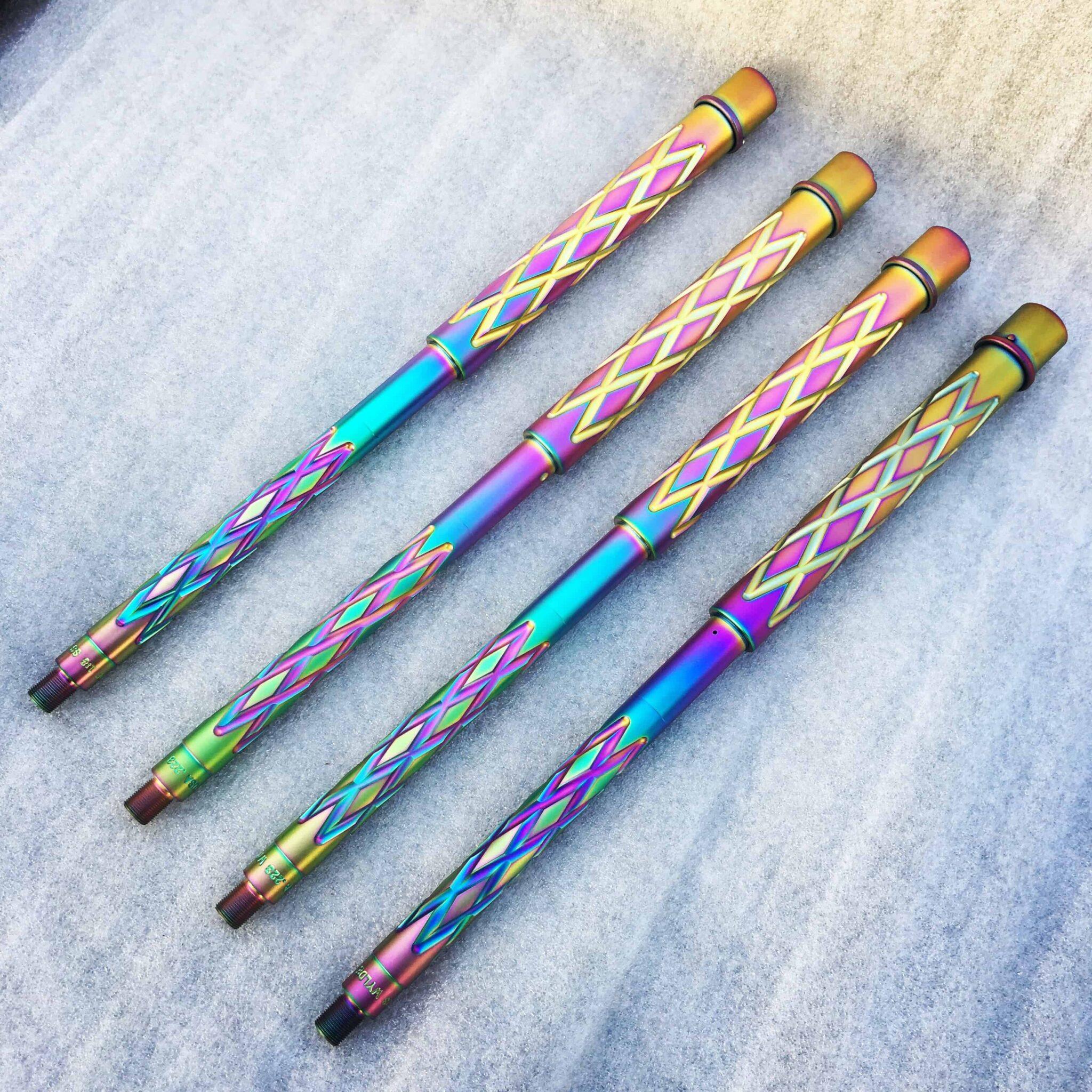 223 Wylde Diamond Fluted Barrel | PVD | Mid State Firearms