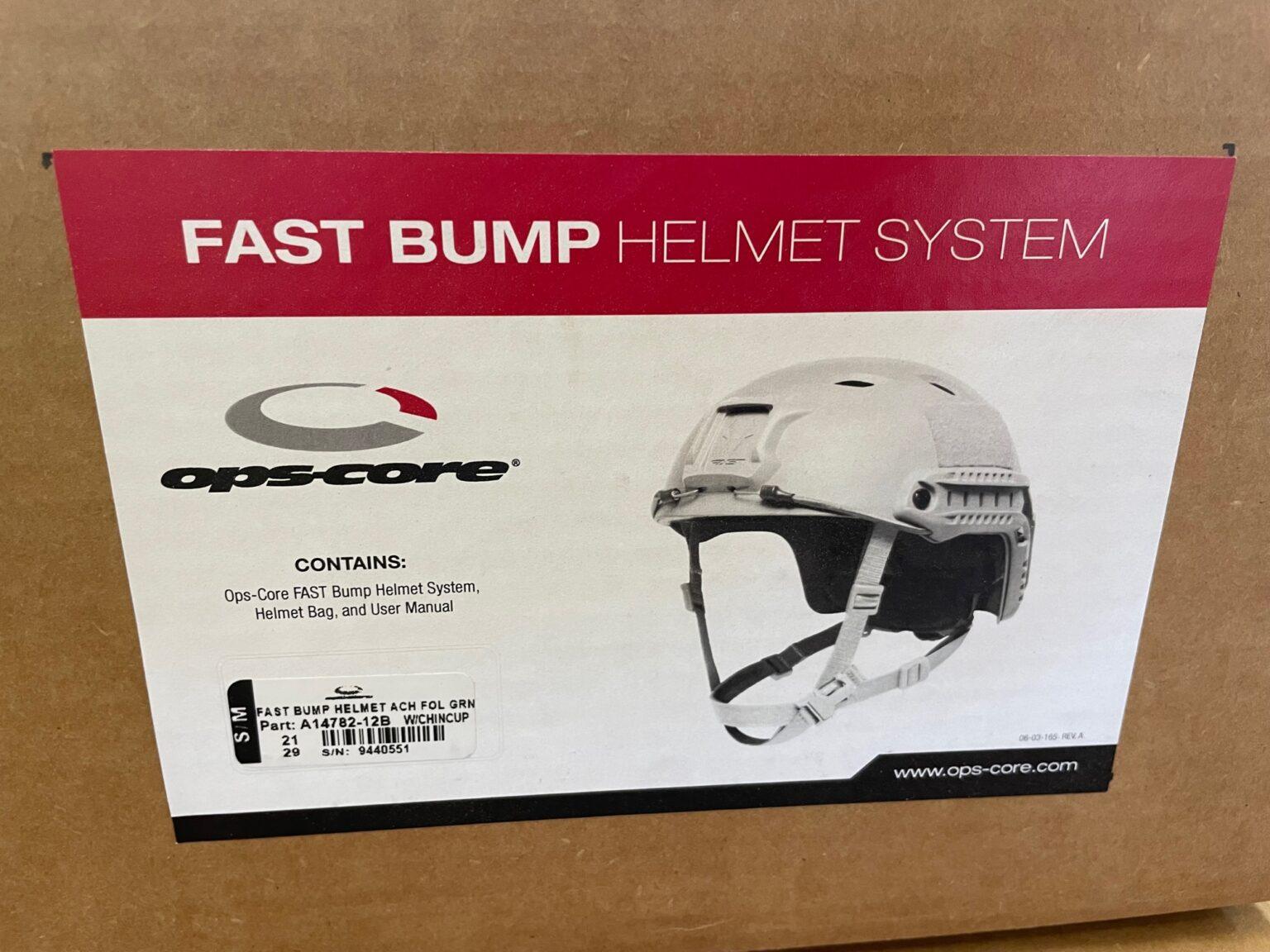 Ops-Core Fast Bump Helmet System, Foliage Green S/m 2021 - Mid State ...