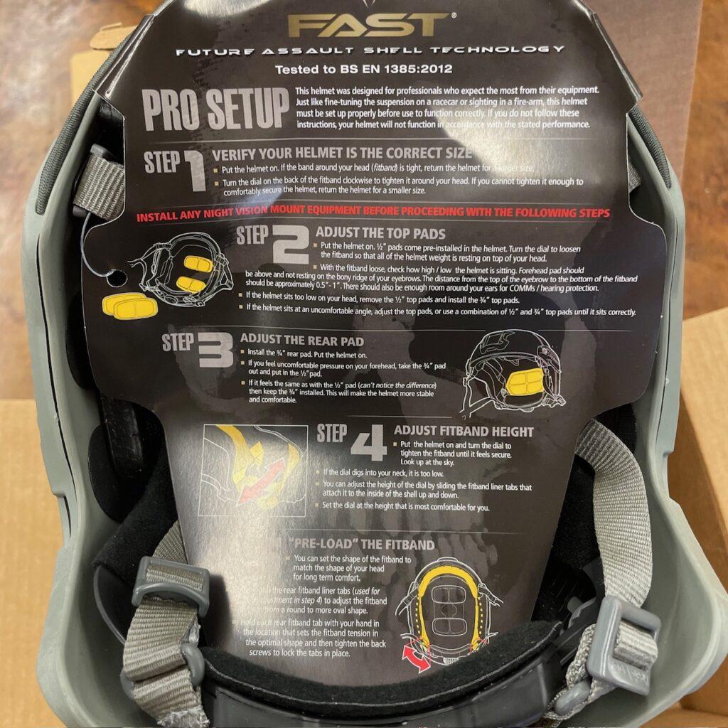 Ops-Core Fast Bump Helmet System, Foliage Green S/m 2021 - Mid State ...