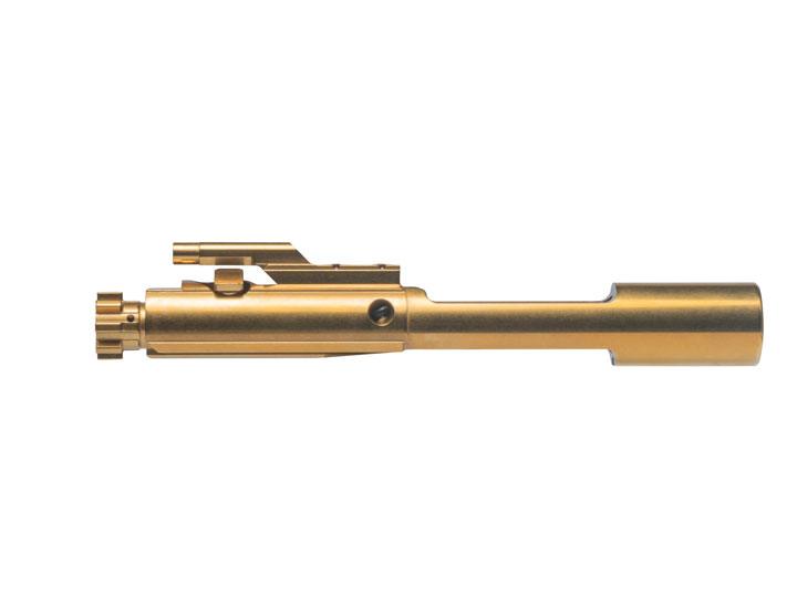 Microbest Polished TiN Gold m16 Bolt Carrier Group - Mid State Firearms