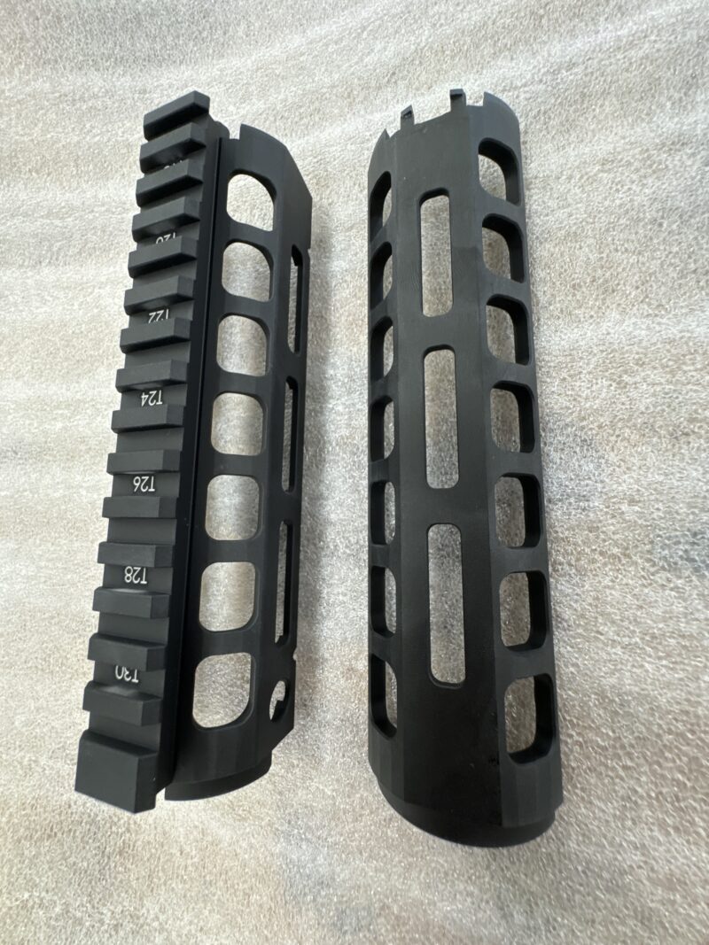 Aluminum 2 piece drop in mlok rail with picatinny top, carbine - Mid ...