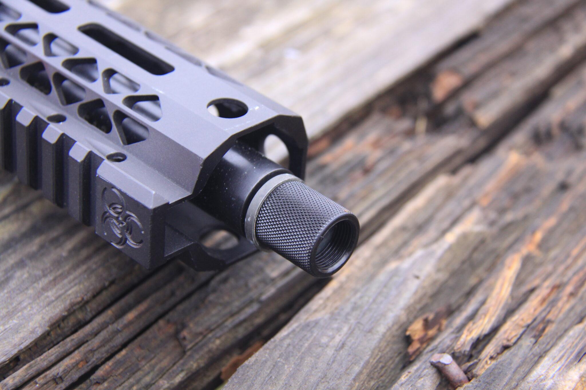 5/8-24 Thread Protector – Knurled, Black Phalanx Tactical Precision ...